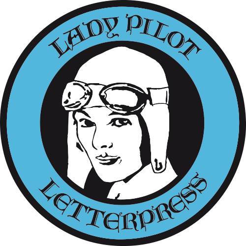 Lady Pilot Letterpress | Stylish, Snarky Letterpress Greeting Cards ...
