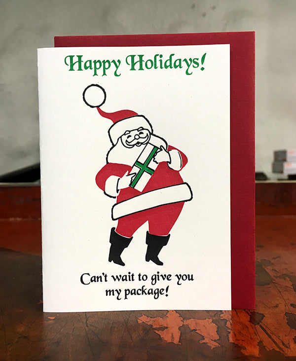 Santa Package – LadyPilotLetterpress
