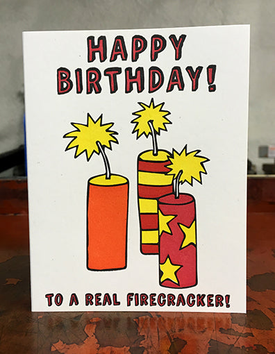 Firecracker Birthday – LadyPilotLetterpress