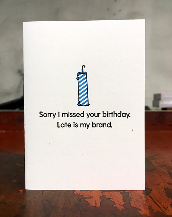 Brand Birthday – LadyPilotLetterpress